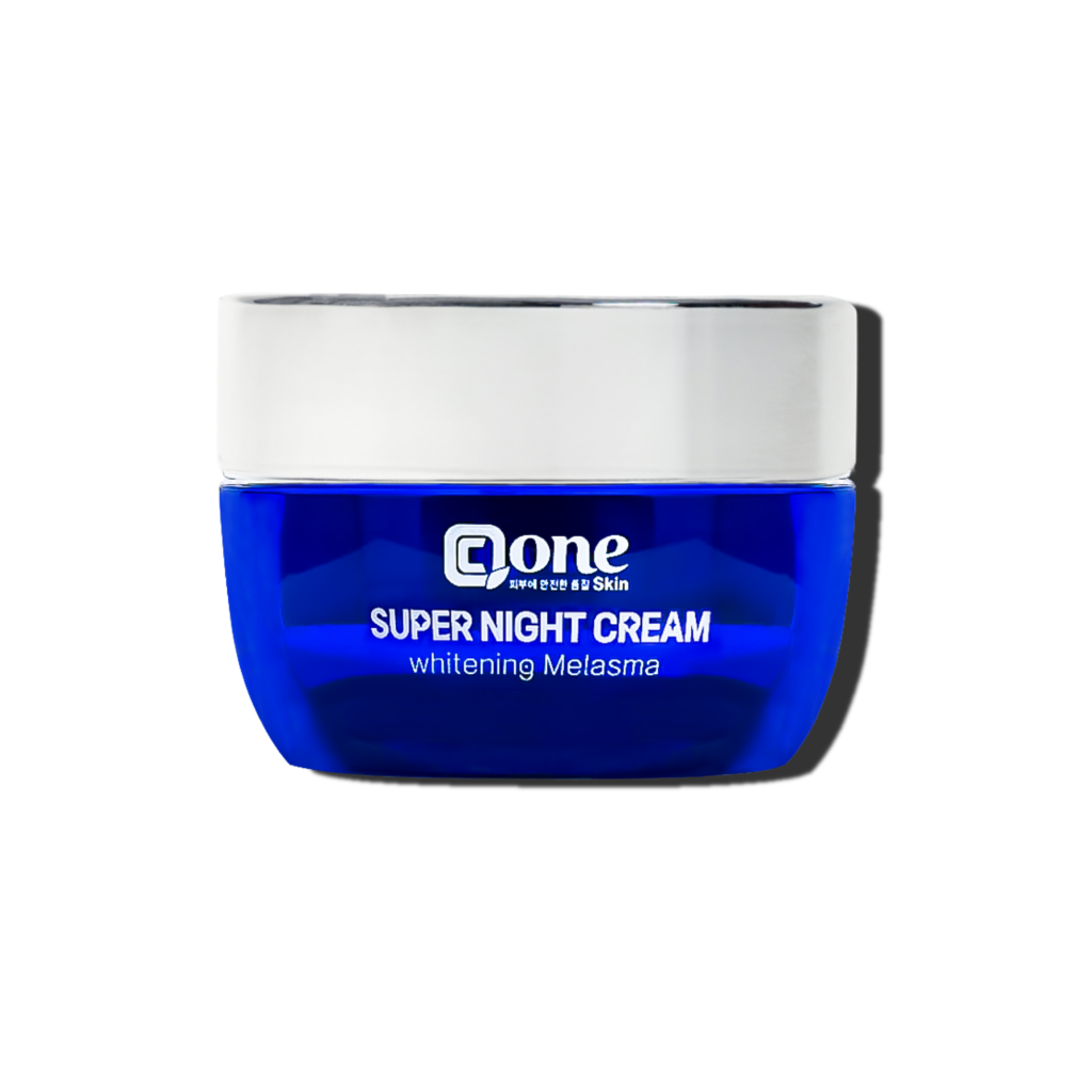 SUPER NIGHT CREAM – KEM DƯỠNG TRẮNG DA BAN ĐÊM - 슈퍼 나이트 크림 - Qcone Cosmetic